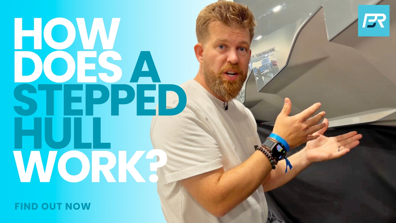 How does a stepped hull work?